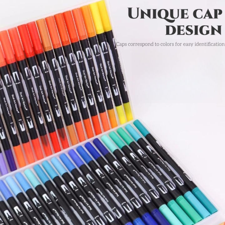 Watercolor Brush Pen Colors Marker Pens Painting Drawing Art Supplies ...