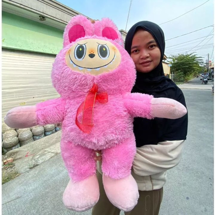 boneka labubu uk jumbo size 80 cm the monster viral | Lazada Indonesia