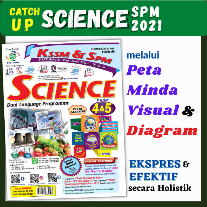 (KSSM & SPM) Pembelajaran Holistik Science Form 4&5 | Lazada