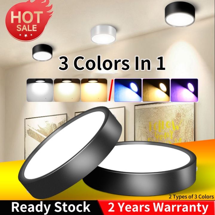 5W~15W Led Downlight Ceiling Pin Light 3 Colors Spot Spotlight Surface ...