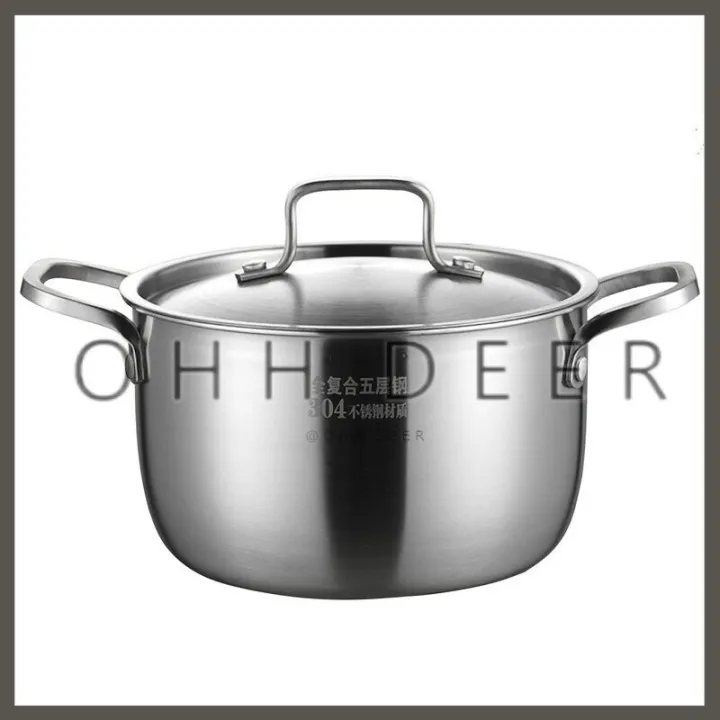 OHHDEER TAIBAN Five Layers High Quality 304 Stainless Steel Soup Pot ...