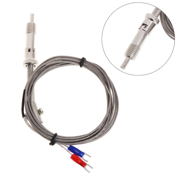 Temperature Sensor K Type Thermocouple 2 Meters Cable Temperature Range ...