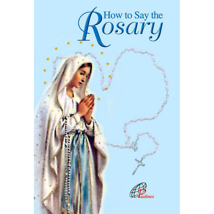How to Say the Rosary Pack of 5 Leaflets | Laminated | Paulines ...
