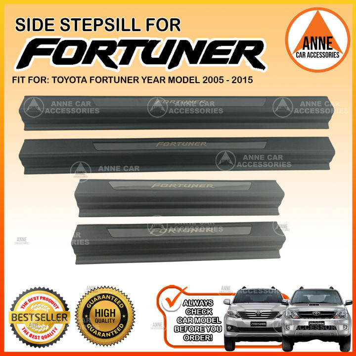Side Stepsill for Toyota Fortuner 2005 2006 2007 2008 2009 2010 2011 ...