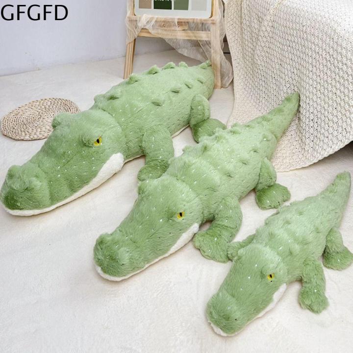 GFGFD หมอนกอดได้ ของเล่นตุ๊กตาจระเข้ ตุ๊กตาสัตว์ยัดไส้ จระเข้จรเข้ ...