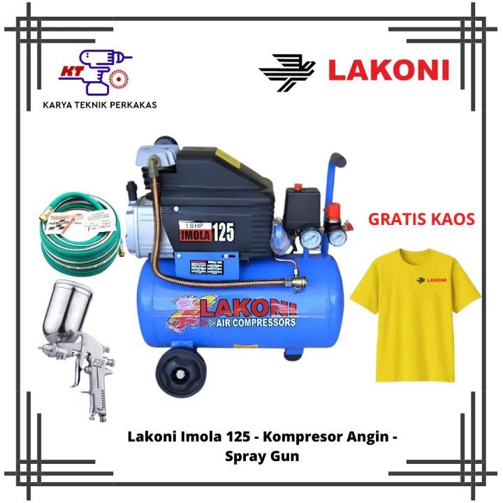 Lakoni Imola 125 - Kompresor Angin - Spray Gun | Lazada Indonesia