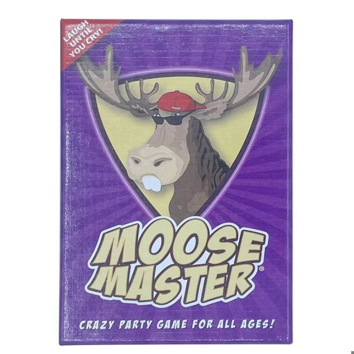 Retaillmnl Moose Master Laugh Until You Cry A Crazy Party Game for All ...