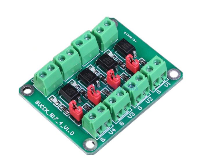 Optocoupler Isolator Modul with PC817 ( 4-Channel ) | Lazada Indonesia