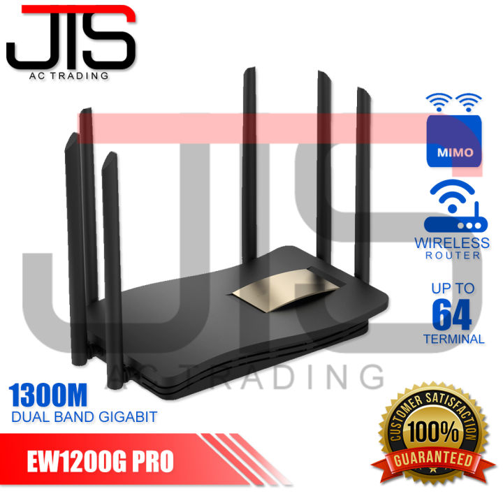 EW1200G PRO 1300M DUAL BAND GIGABIT WIRELESS ROUTER MESH | Lazada PH