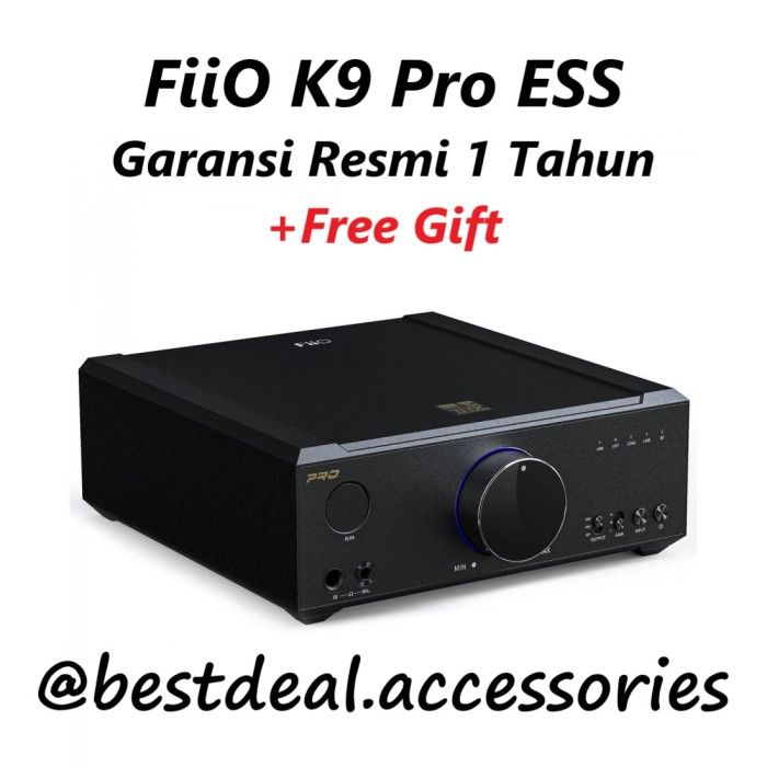Fiio K9 Pro ESS 9038 Pro Flagship Desktop DAC and Amplifier | Lazada Indonesia