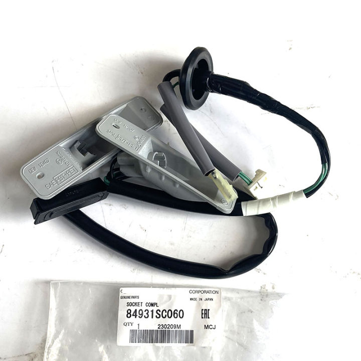 NBJKATO nd New Genuine Rear License Plate Lamp Light Socket Wire ...