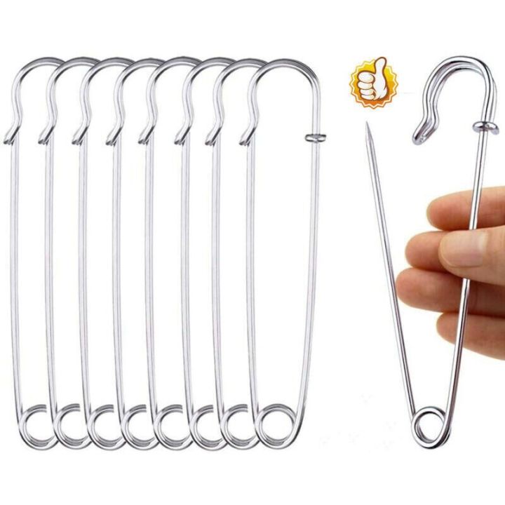 10Pcs Extra Large Safety Pins Giant Safety Pin Heavy Duty Big 10 * 2cm ...