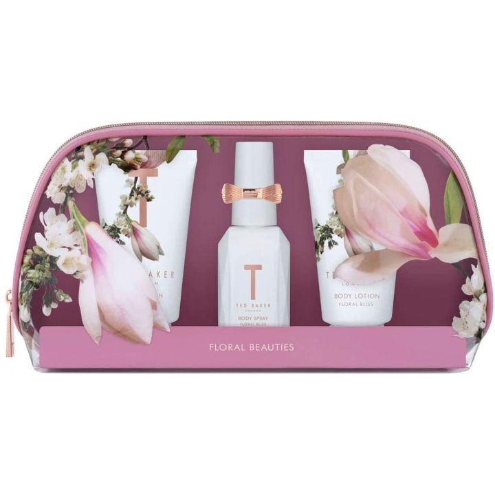 ☜Ted Baker Body Spray, Body Wash, Body LotionHand Cream Travel Gift Set ...