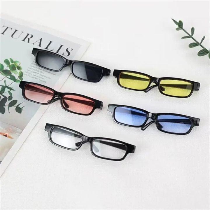 TESDFD 20CM Plush Doll Doll Glasses Plastic Miniatures Mini Clear Lens ... TESDFD 20CM Plush Doll Doll Glasses Plastic Miniatures Mini Clear Lens ...