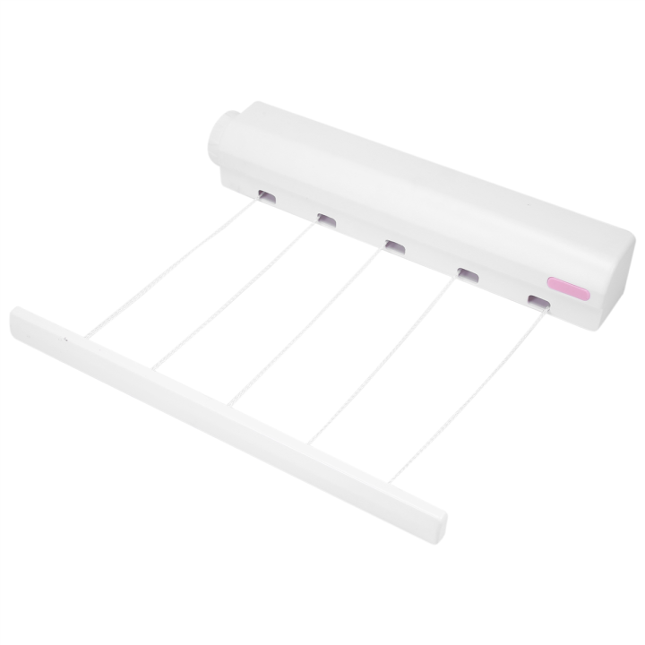 Retractable Clothesline Telescopic Indoor Outdoor Wall Mounted Clothes ...