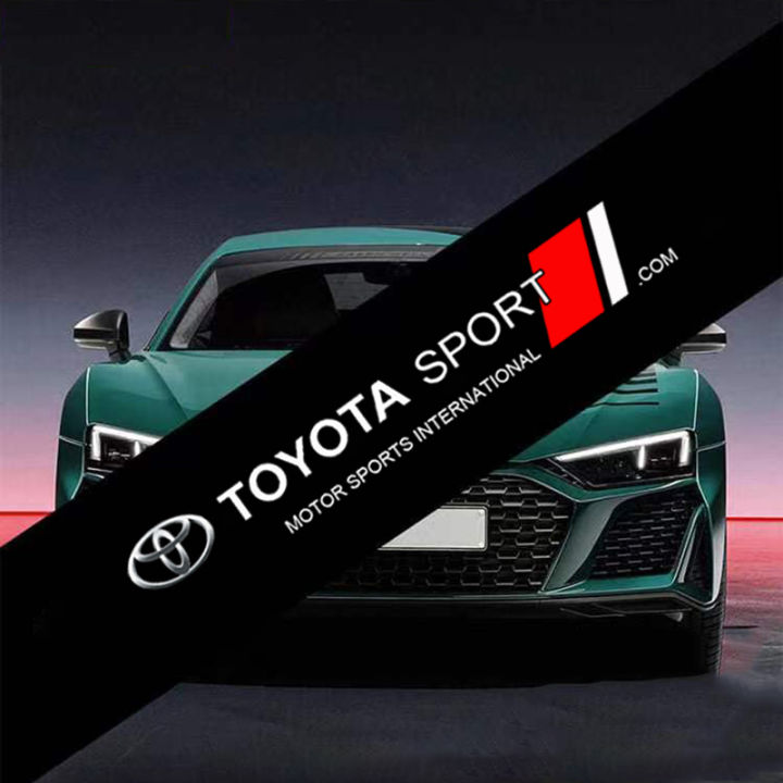 Car Front Windshield Decal Rear Windscreen Window Sticker For toyota ...