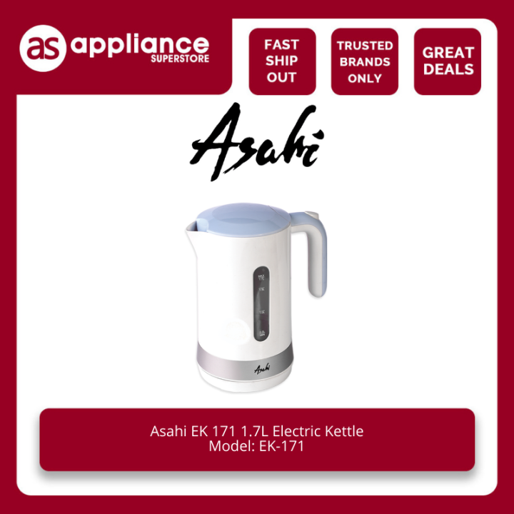 Asahi EK-171 1.7L Electric Kettle | Lazada PH