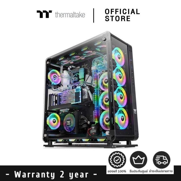 Thermaltake Core P8 TG Black Wall Mount/Tempered Glx3 4mm (CA-1Q2 ...