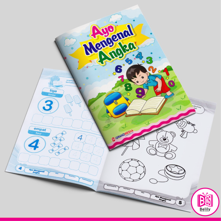 Ayo Mengenal Angka - Buku Anak | Lazada Indonesia