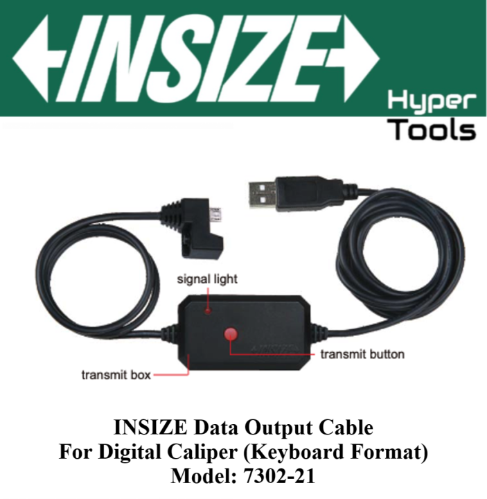 INSIZE Data Output Cable for Digital Caliper (Keyboard Format) (Model ...