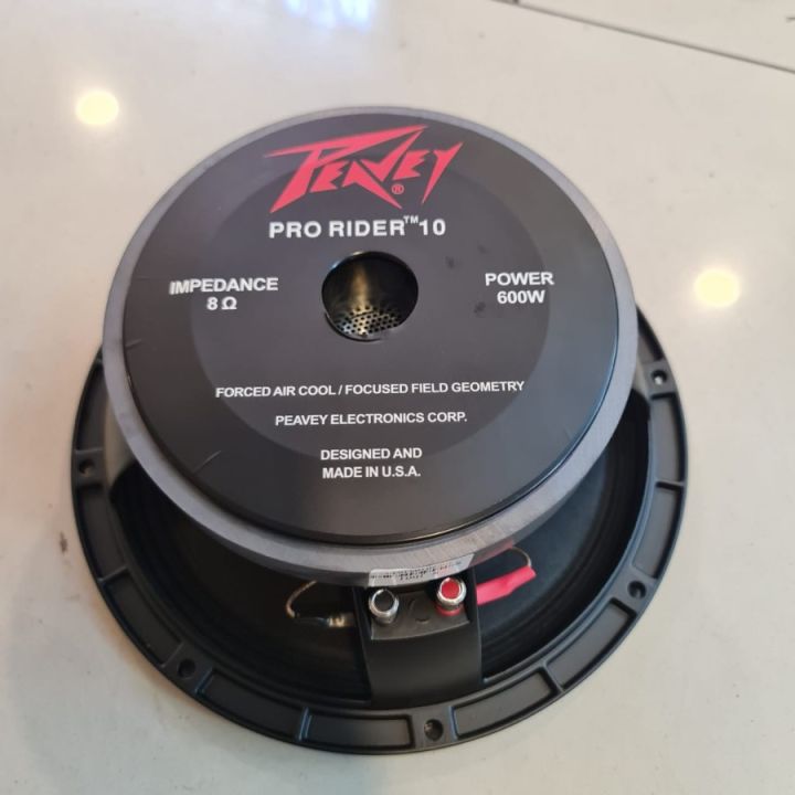SPEAKER PEAVEY 10 INCI PRO RIDER 600 WATT KOMPONEN | Lazada Indonesia