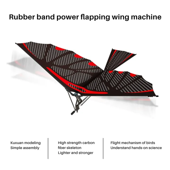 Carbon Fiber Model Aircraft Assembly Flapping Wing Aircraft Diy Model ...