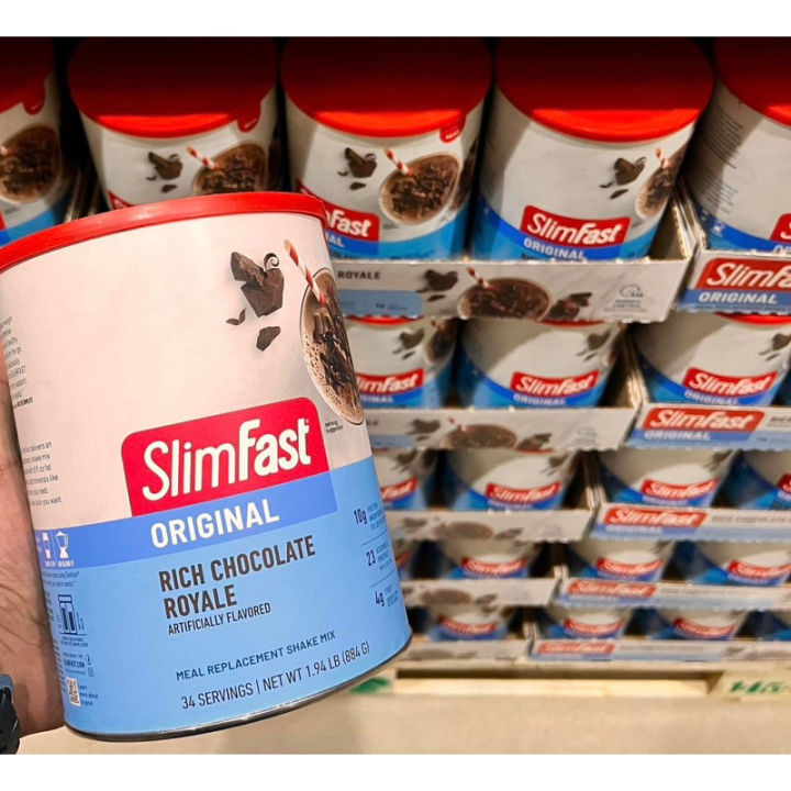 Slimfast Advanced Nutrition High Protein Original Meal Replacement ...