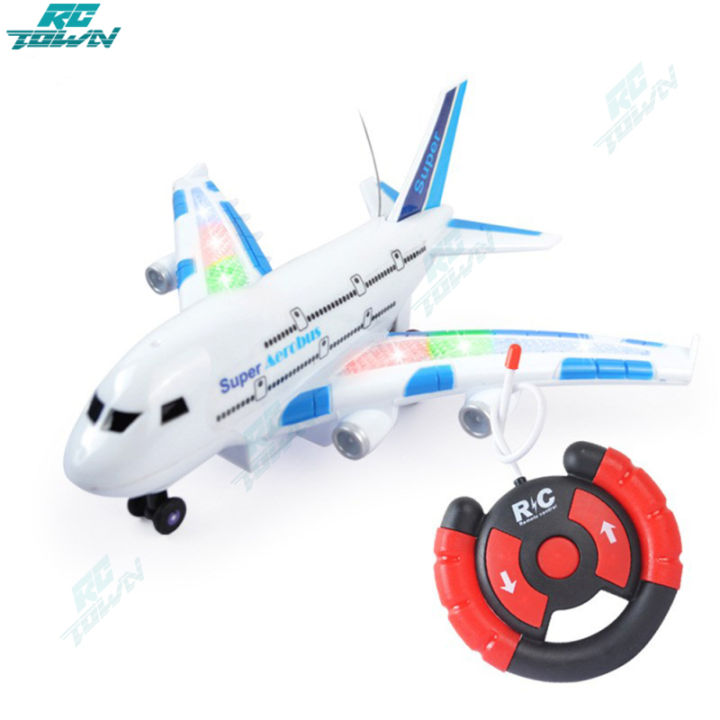 Remote Control Airplane A380 Smart Electric Airbus with Flashing Lights ...