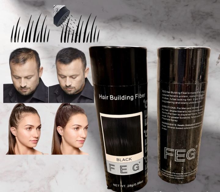 Feg Korean Hair building Fiber 28 gram Haircare keratin | Lazada PH