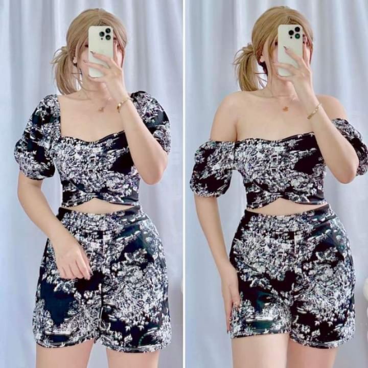 COD Alexa Puff Two way Terno With 1 Side Pocket | Lazada PH