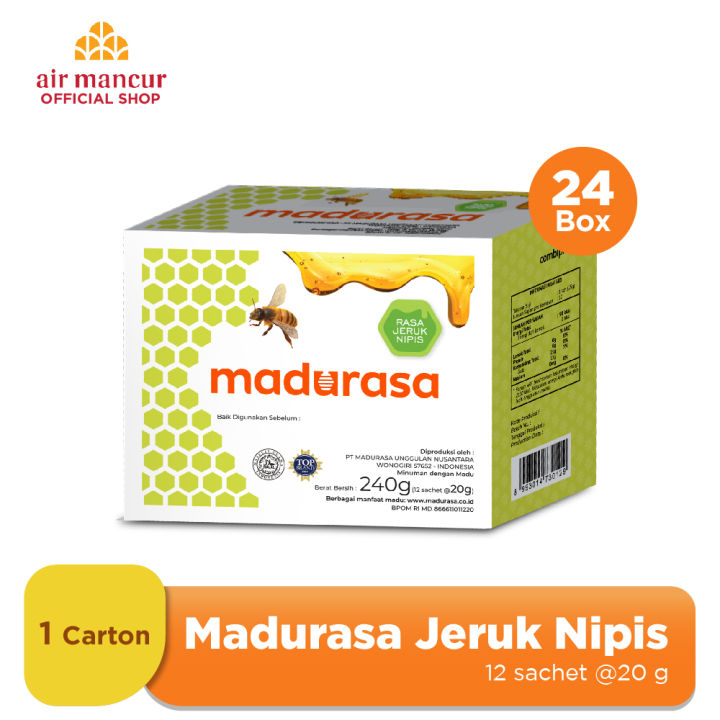 Madurasa Sachet Jeruk Nipis 24 Pcs - Carton | Lazada Indonesia