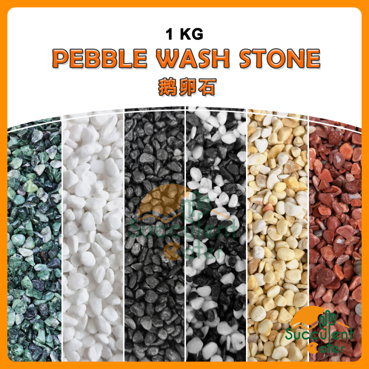 1KG Pebble Wash Stone Floor epoxy River Pebble Gardening Landscape ...