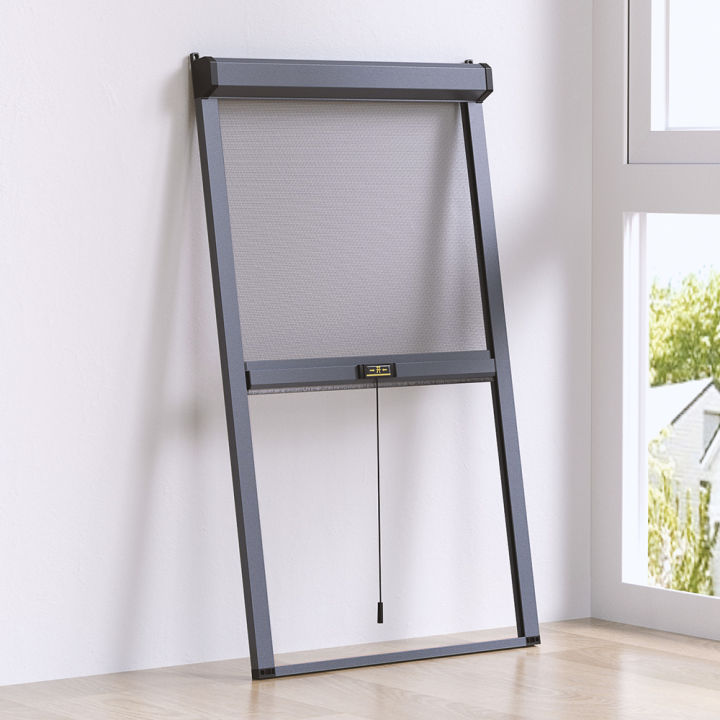 Invisible screen mesh self-assembled screen frame aluminum alloy up-and ...