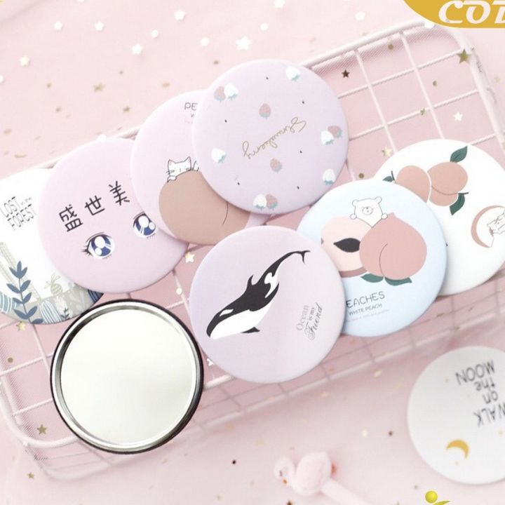 [babyjenny.id] J278 Cermin Bulat Karakter / Kaca Cermin Make Up Mini ...