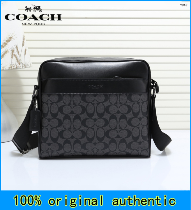 Coach Bag Official Store Original authentic Men sling bag 24876 28456 ...
