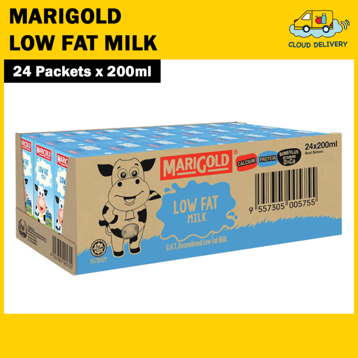 Marigold UHT Milk - Low Fat (24 x 200ml) | Lazada Singapore