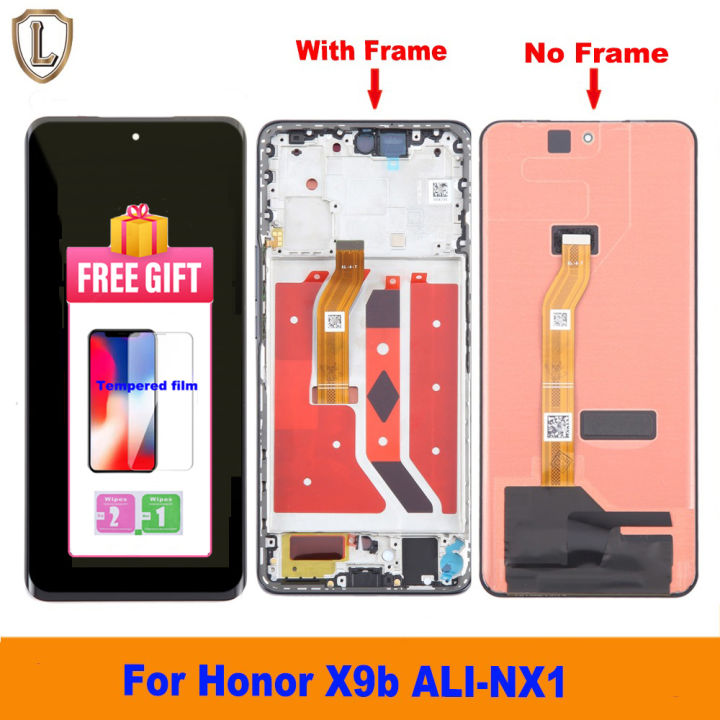 6.78'' Original AMOLED For Huawei Honor X9b LCD ALI-NX Touch Screen and ...