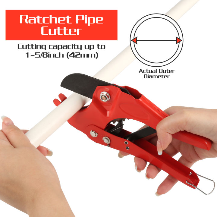 Vinyl Pipe Cutter PVC Cutter Tube Cutter for PVC PPR with 32/42MM Metal ...
