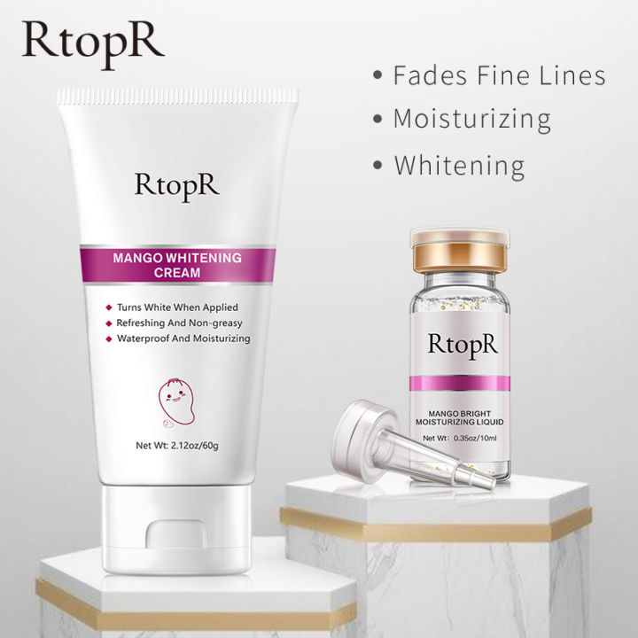 RtopR Mango Whitening Glowing Skincare Set Whitening Bright ...