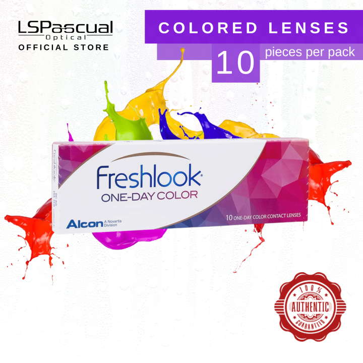 Freshlook One Day Daily Disposable Colored Contact Lenses | Lazada PH