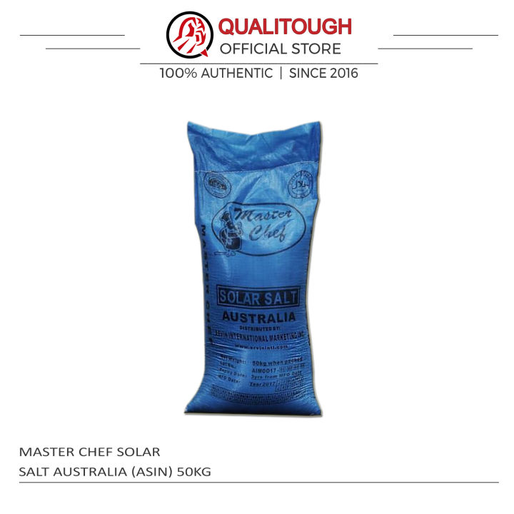 50kg Australian Master Chef Solar Salt (1 sack) | Lazada PH