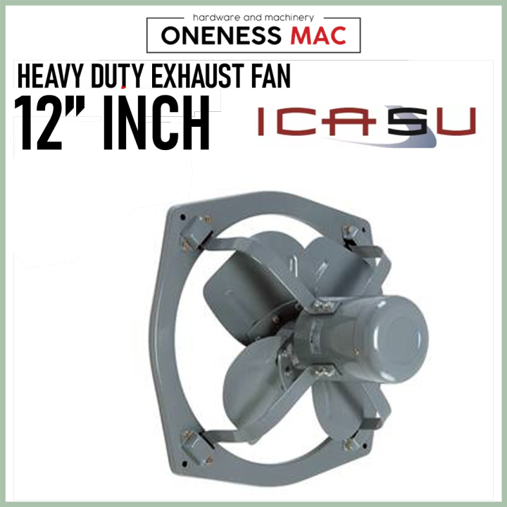 ICASU 12-inch Wall Type Industrial Heavy Duty Exhaust Fan | Lazada