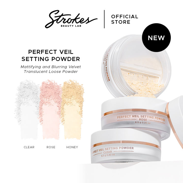 Strokes Perfect Veil Setting Powder [Mattifying and Blurring Velvet ...