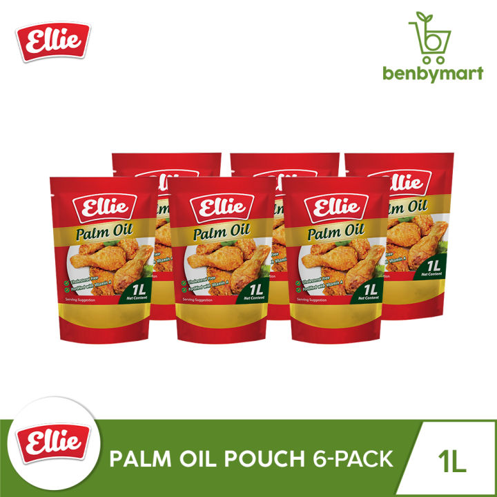 Ellie Palm Oil Pouch 1L 6-Pack | Lazada PH