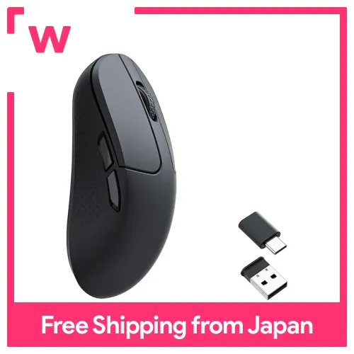 Keychron M3 Mini Wireless Mouse, 2.4 GHz/Bluetooth 5.1/Wired Mouse with ...