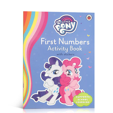 My Little Pony First Numbers Activity Book Paperback by Ladybird ...
