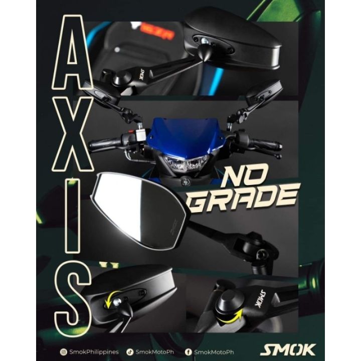 SMOK STREET KING SMOK AXIS SONIC DUCATI UNIVERSAL SIDE MIRROR Carbon ...