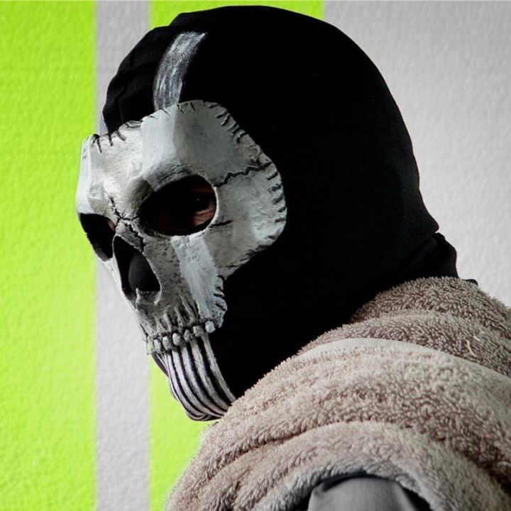 Ghost Mask V2 - Operador MW2 Airsoft COD Cosplay Airsoft Tactical Skull ...