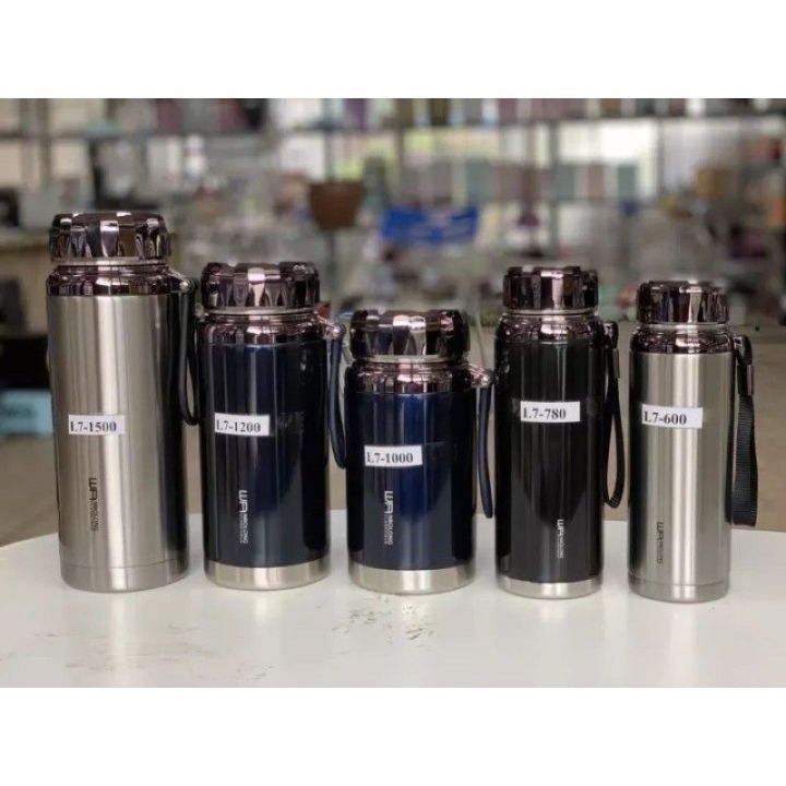 Bình giữ nhiệt BAOL 600ml, 780ml, 1000ml , 1200ml, 1500ml inox 304 Nắp titan - Hàng cao cấp sang ...