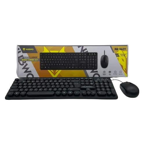 (ส่งจากกรุงเทพ) NUBWO NKM637 Keyboard+Mouse Combo Set คีย์บอร์ดและเมาส์ ชุดเมาส์คีย์บอร์ด ...